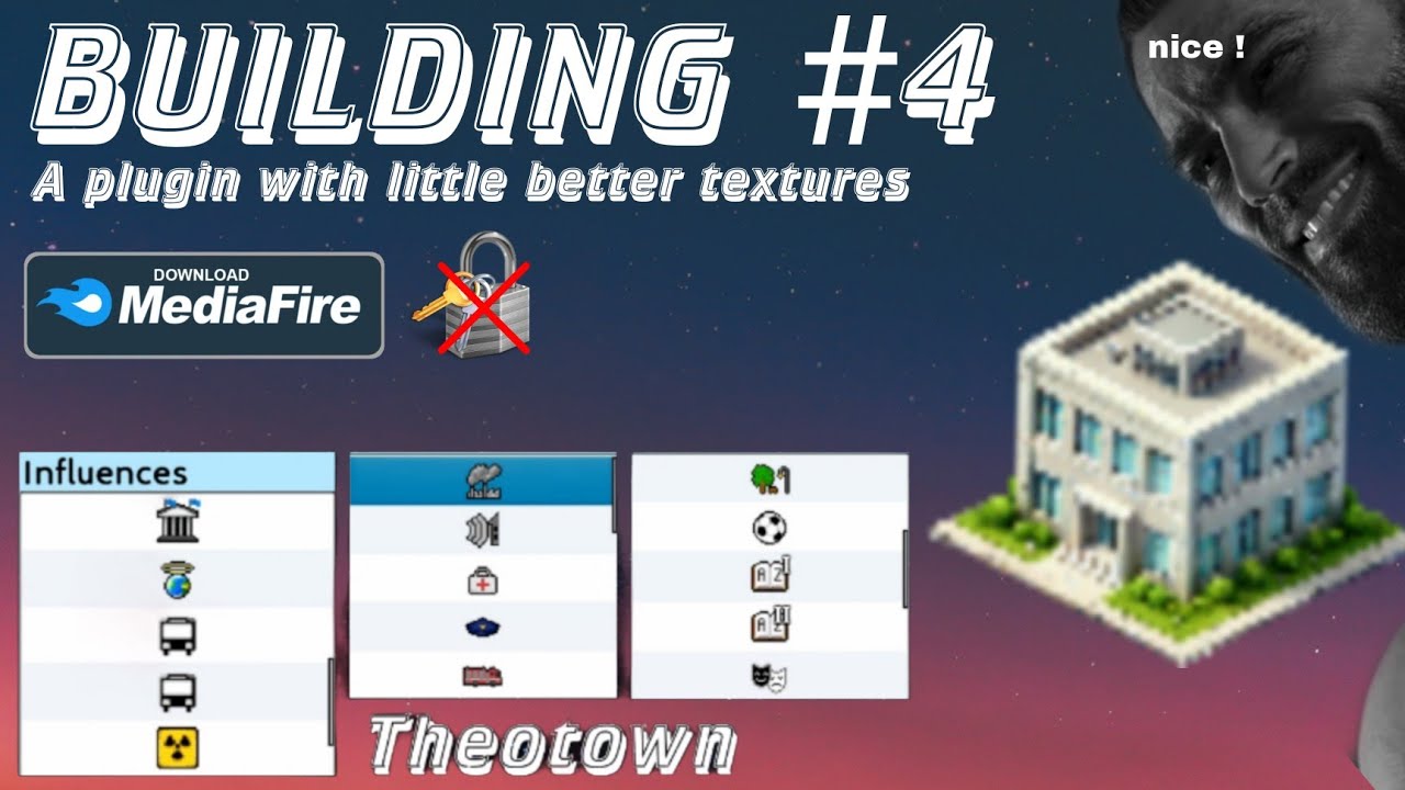 Building #4 — A Theotown plugin with some better textures by me - YouTube