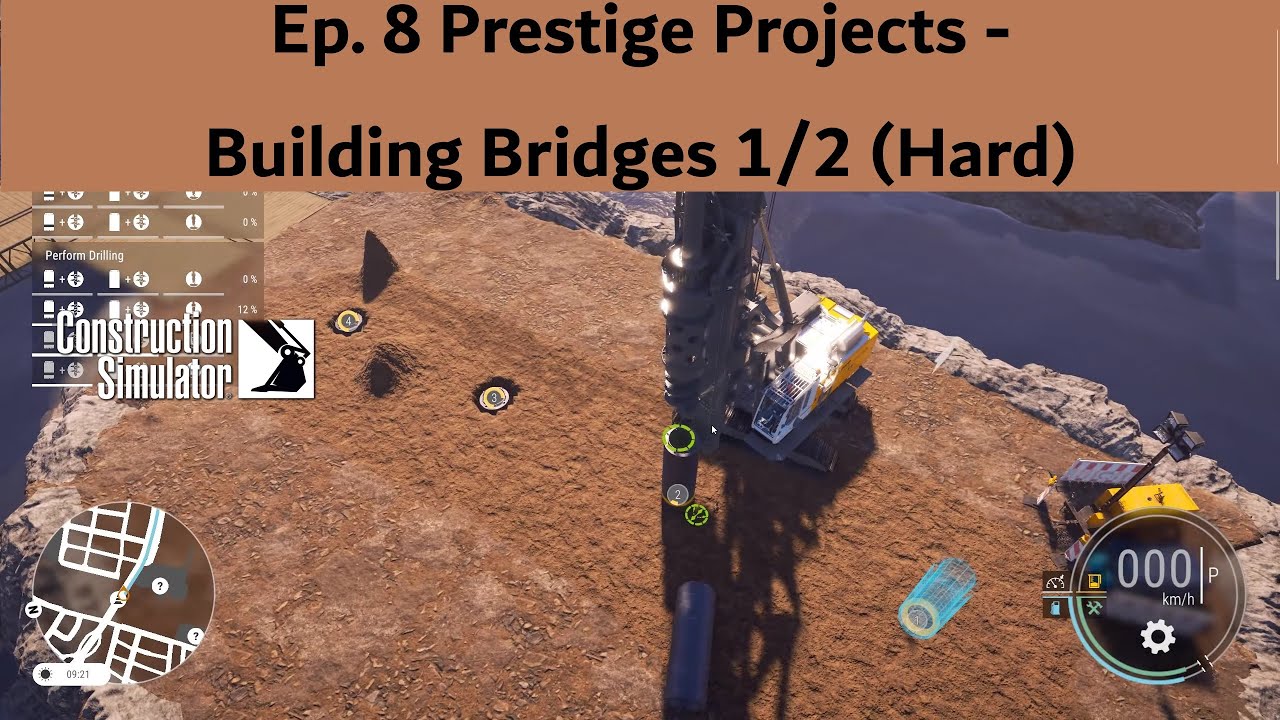 Construction Simulator Playthrough Ep 8: Prestige Projects - Building ...