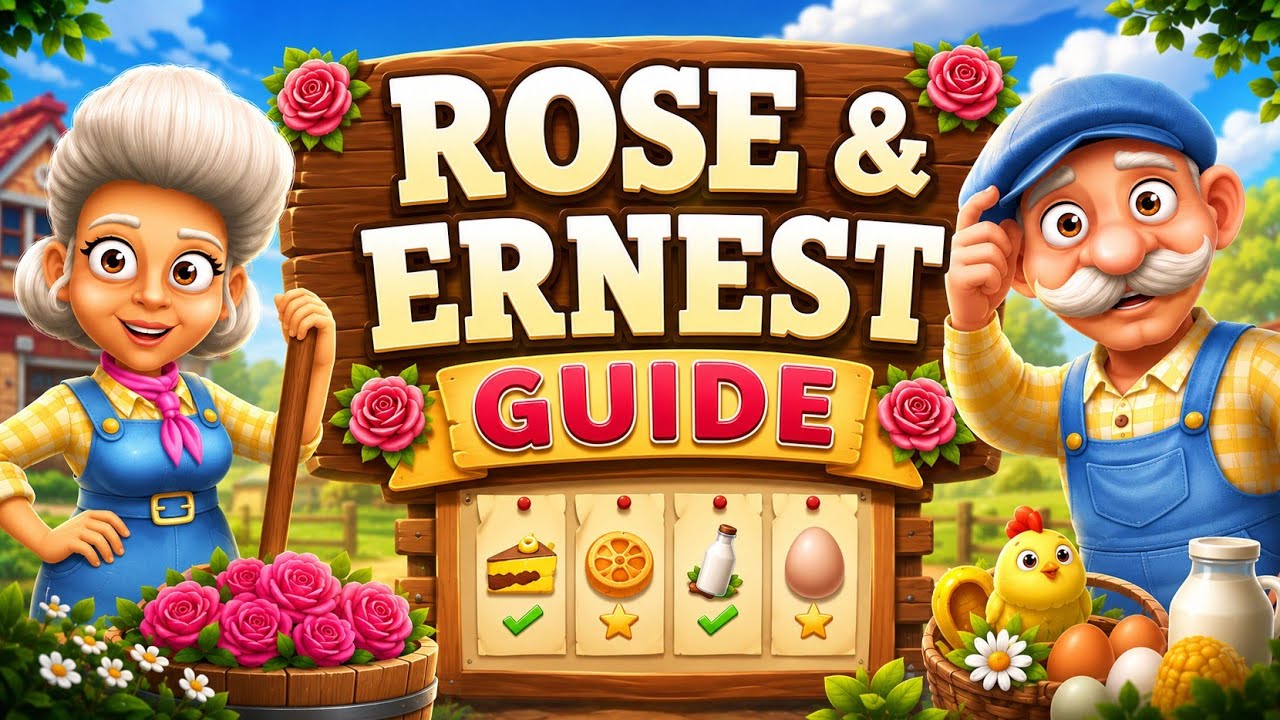 Rose & Ernest Guide | When to Hire & How to Use Them Smartly! #hayday # ...