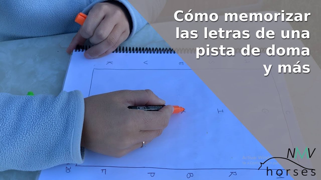 🐴Cómo memorizar las letras de una pista de Doma Clásica🐴 Y dos trucos ...