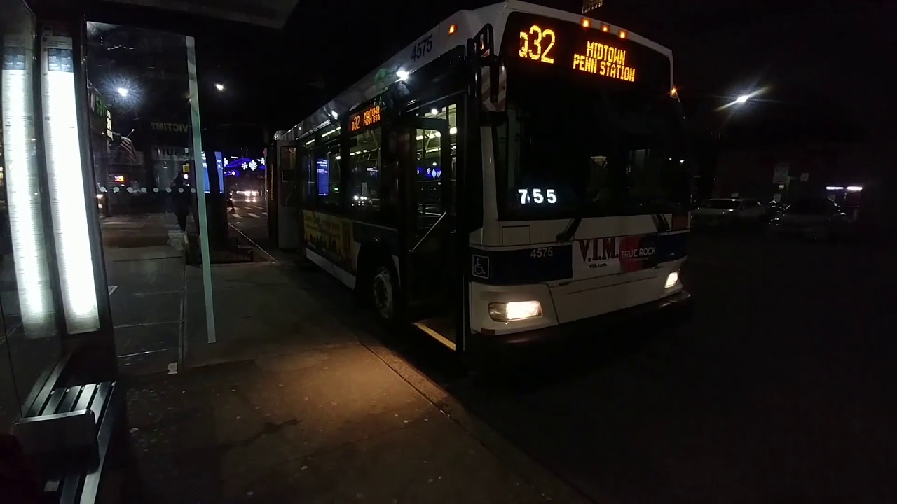 NYCT Bus: Wheelchair Lift Issue on 2010 Orion VII NG 4575 (Q32 Route ...