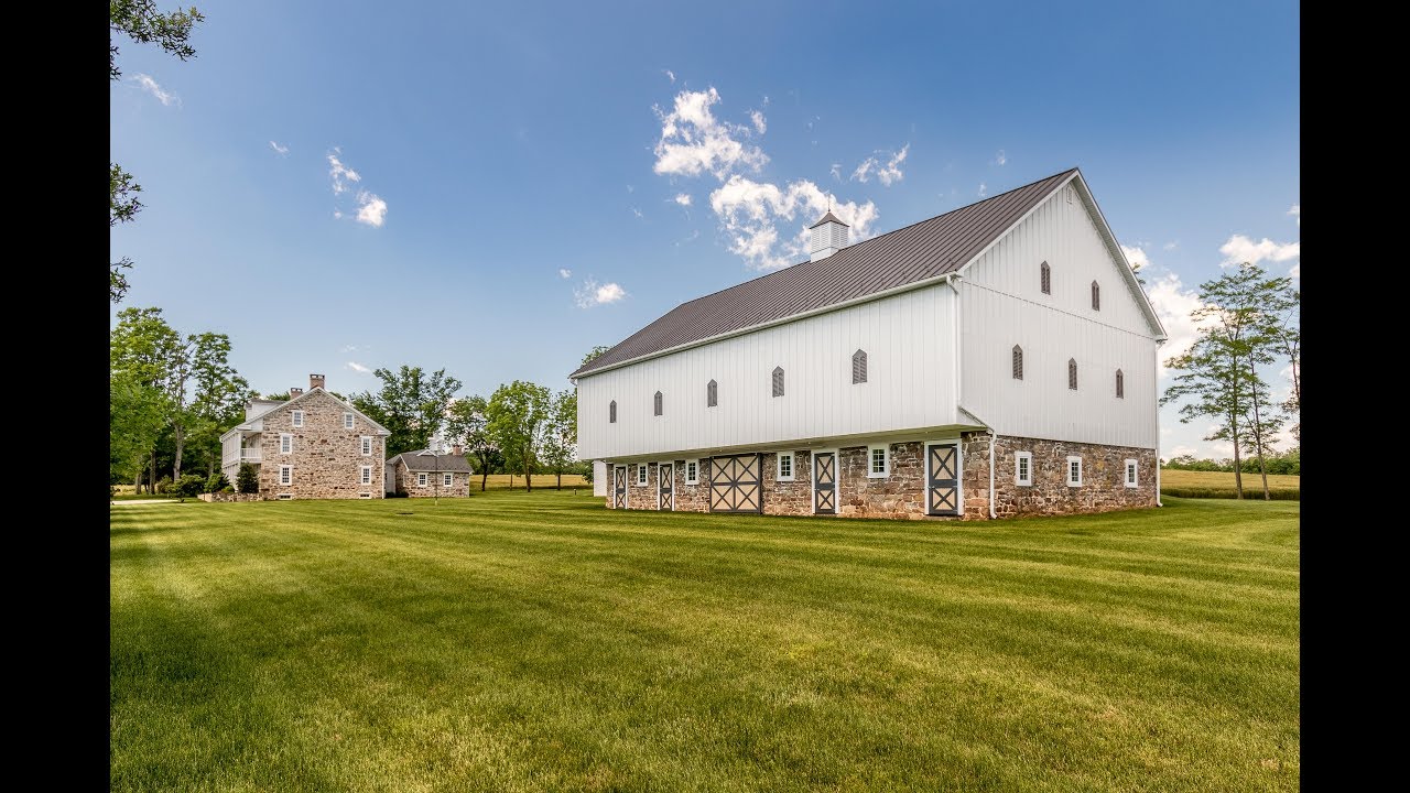 1800's Historical Barn with Textured Standing Seam - A.B. Martin - YouTube