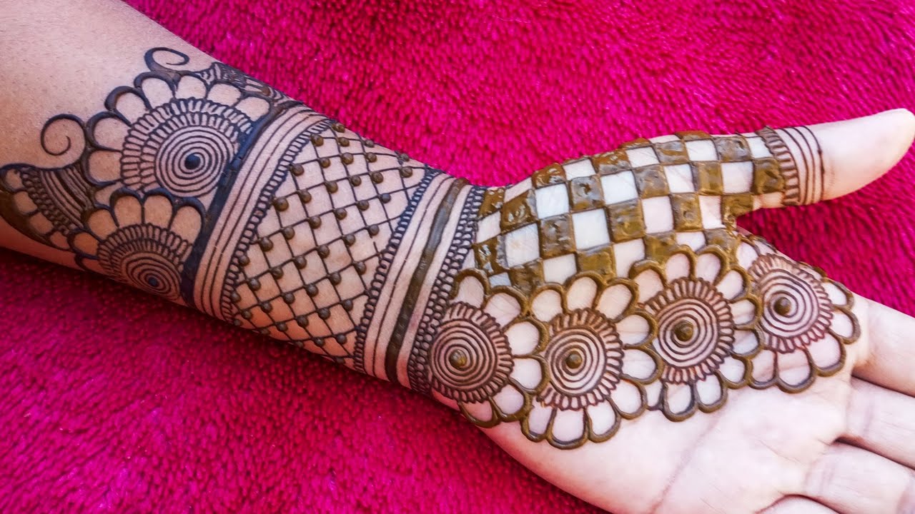 Mehandi ka design|मेहंदी के डिजाइन|दुल्हन मेहंदी का डिजाइन|full hand ...