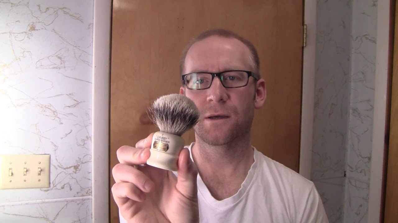 Gibbs Safety Razor and Simpson Chubby 1 Super Badger Brush Wet Shaving ...