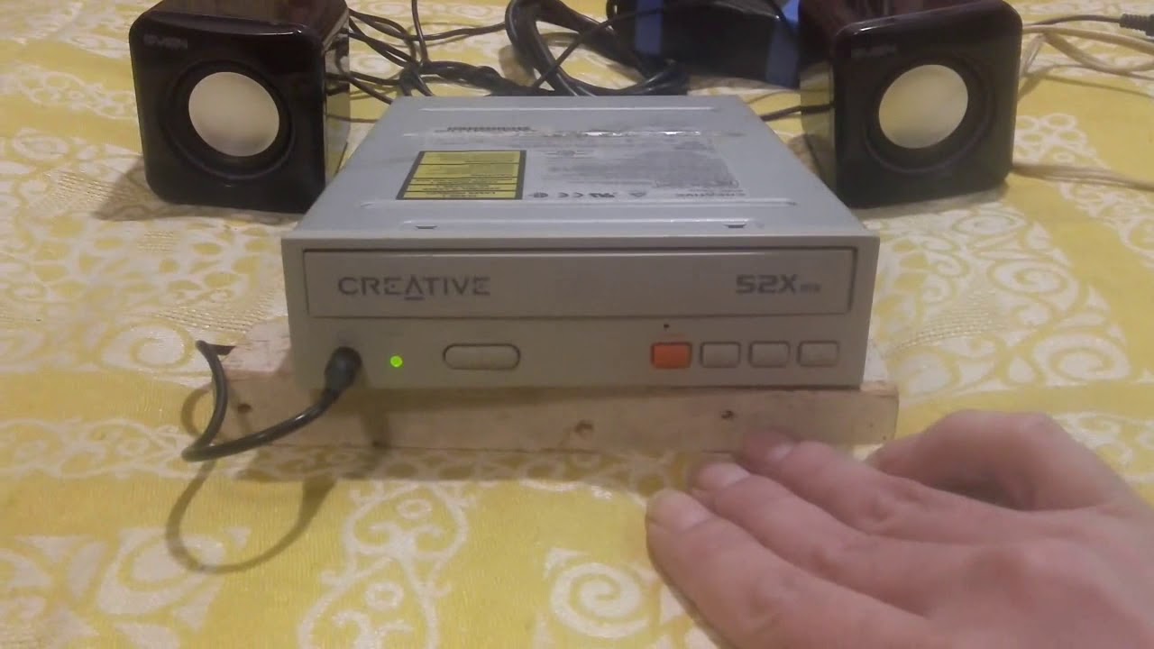 CD ROM Creative CD-5220 - YouTube