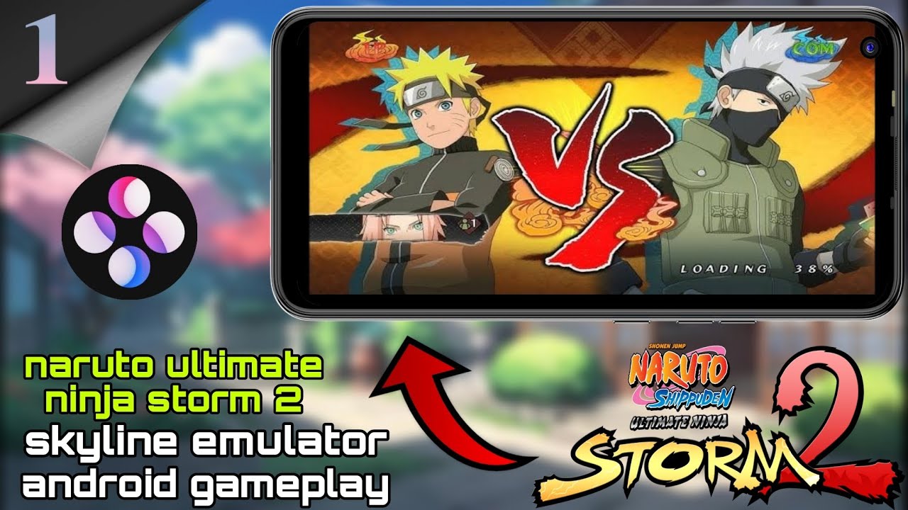 Naruto Ultimate Ninja Storm 2 gameplay android | Skyline emulator ...