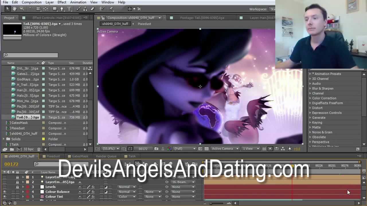 Lighting Tutorial for CG Short Production - Devils Angels & Dating ...