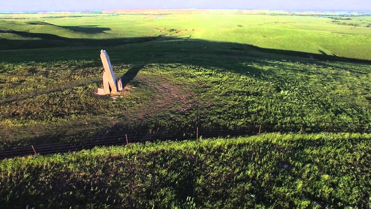 Teter Rock From the air - YouTube