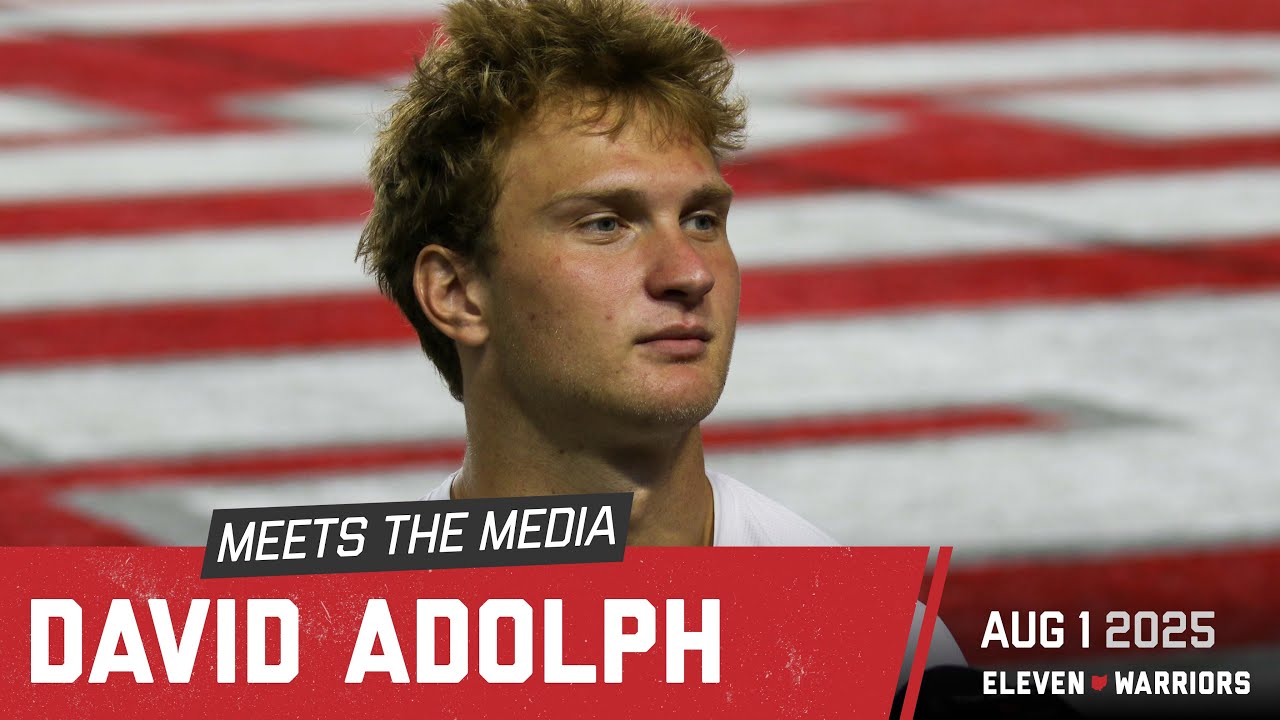 David Adolph discusses Ohio State's offensive improvements, his goals ...