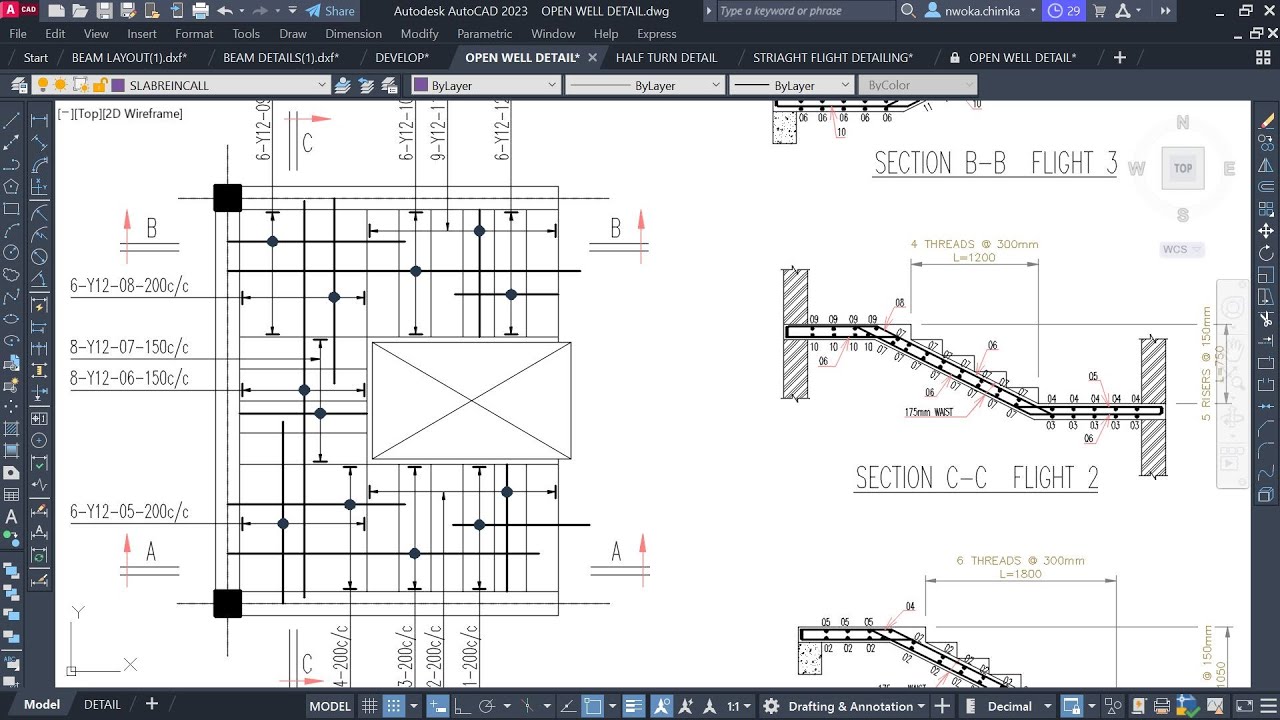 Design and Detailing Staircase in Civil Engineering - YouTube
