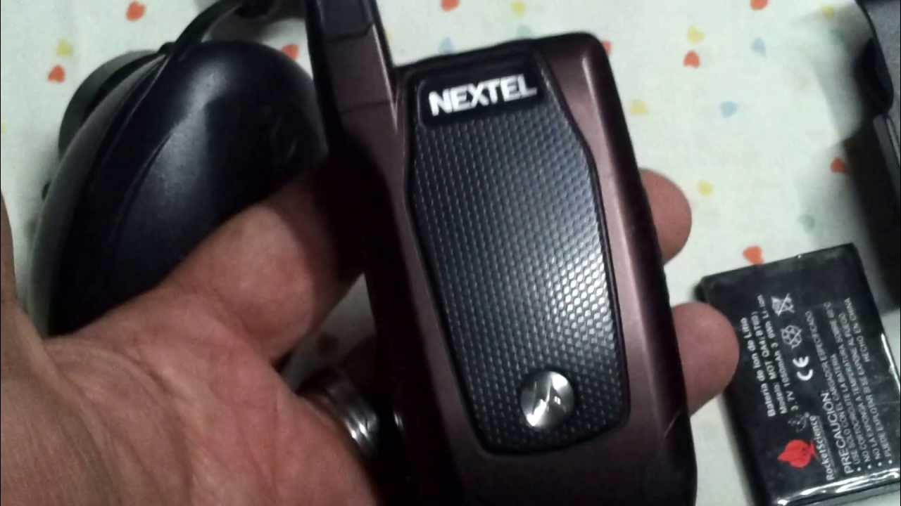 nextel i880 - YouTube