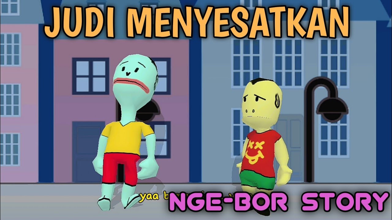 Judi itu Sesat Animation Nge-Bor Story - YouTube