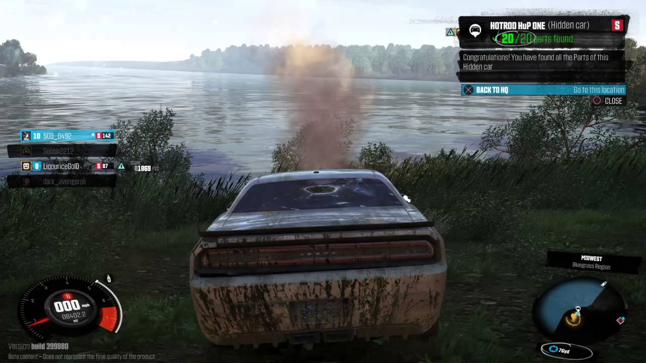 The Crew Hidden car 1 last part - YouTube