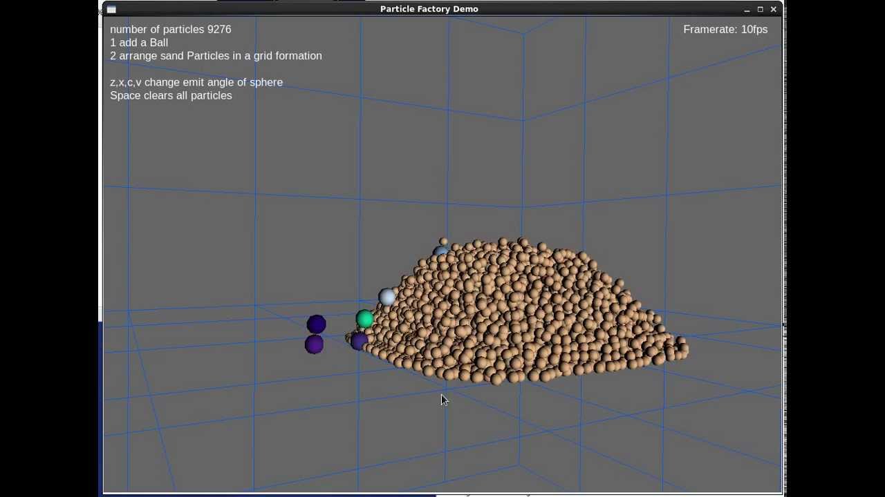 Granular Material Simulation - YouTube