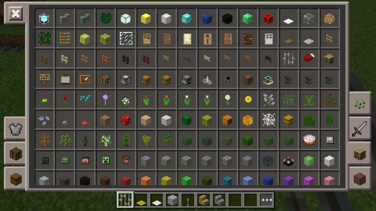 Minecraft how to make drum set - YouTube