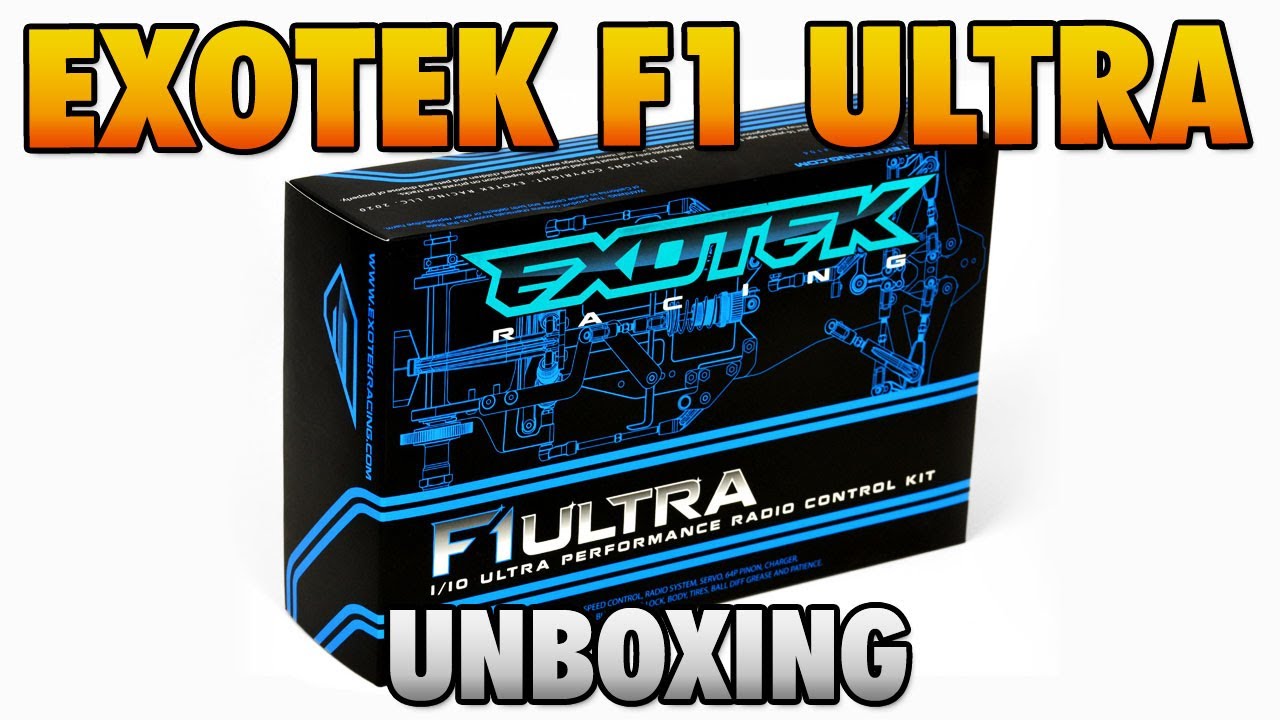 Exotek Racing F1 ULTRA Formula 1 Unboxing - YouTube