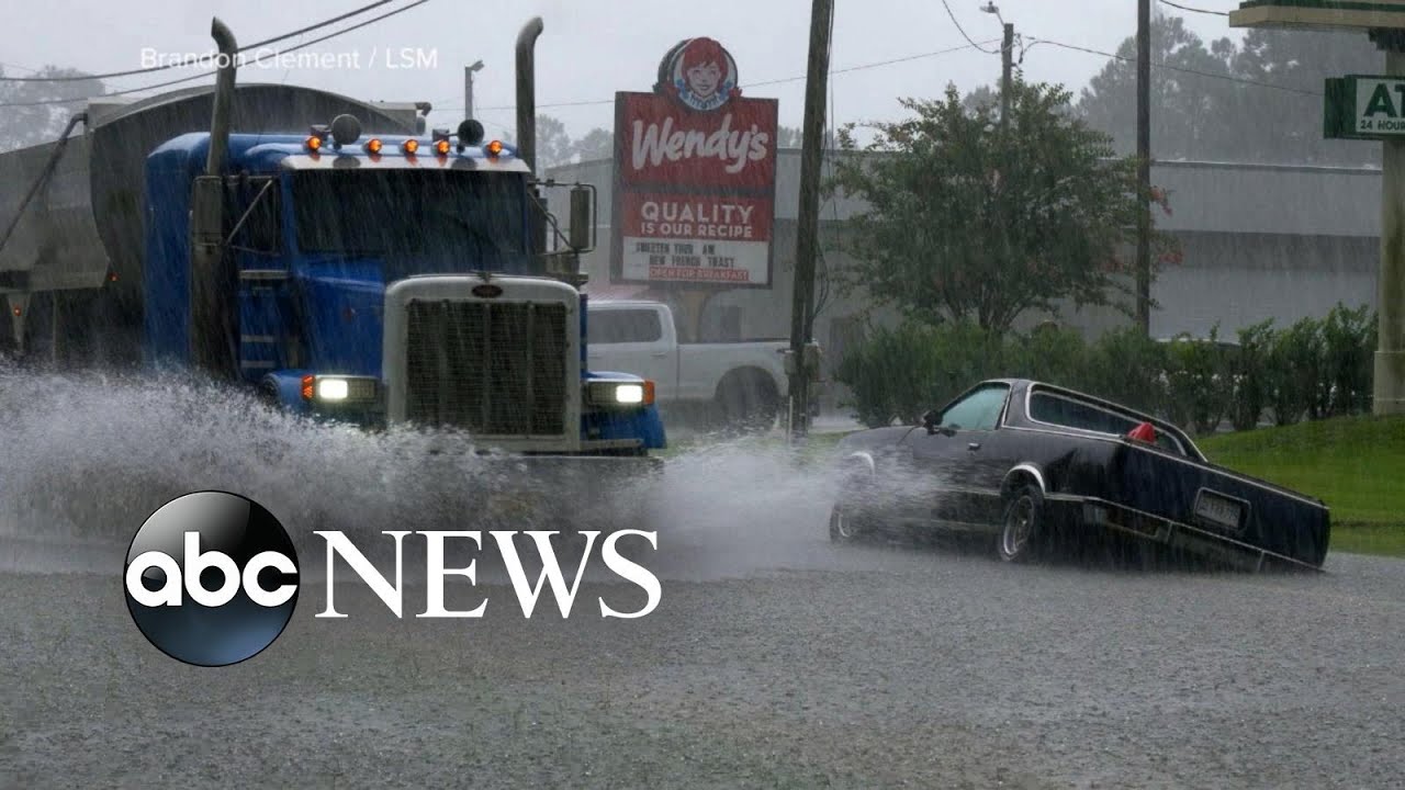 Flood disaster strikes South - YouTube