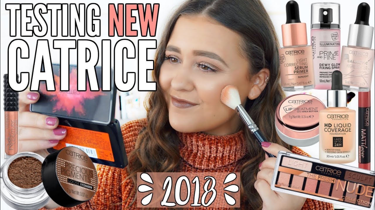 TESTING NEW CATRICE 2018 SPRING & SUMMER MAKEUP | First Impressions ...