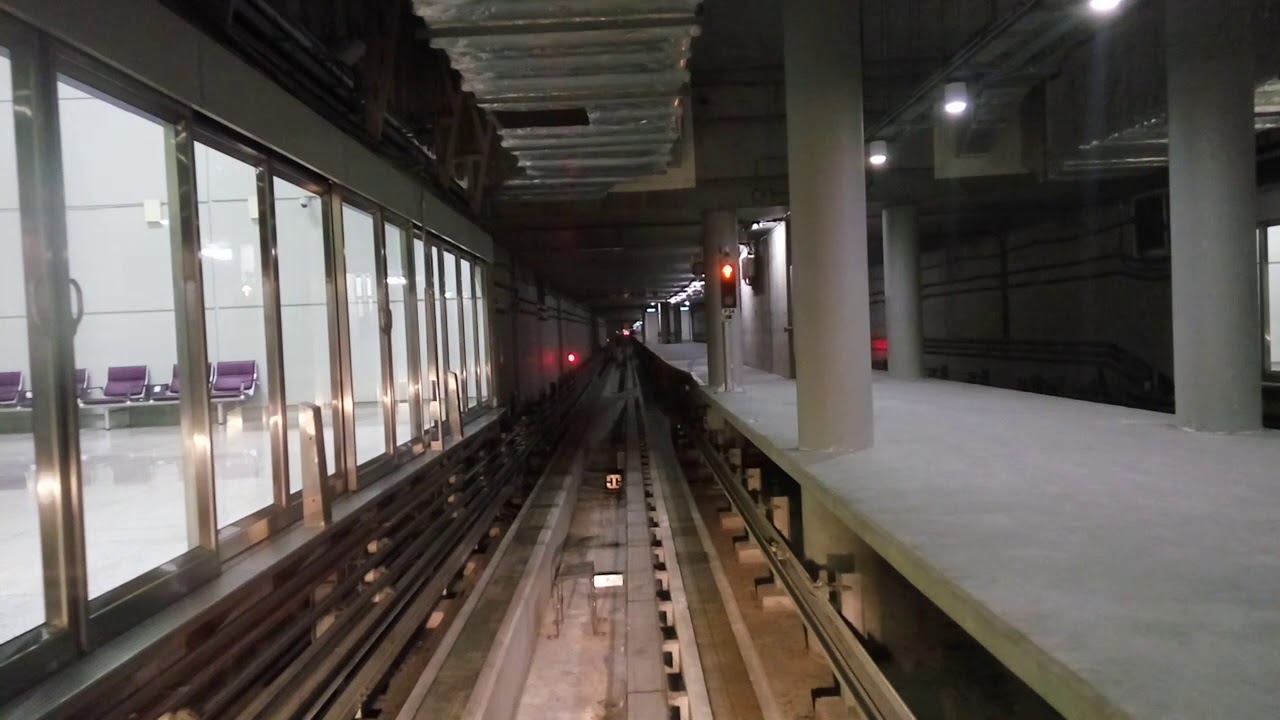 Hong Kong International Airport APM Part 9 - YouTube