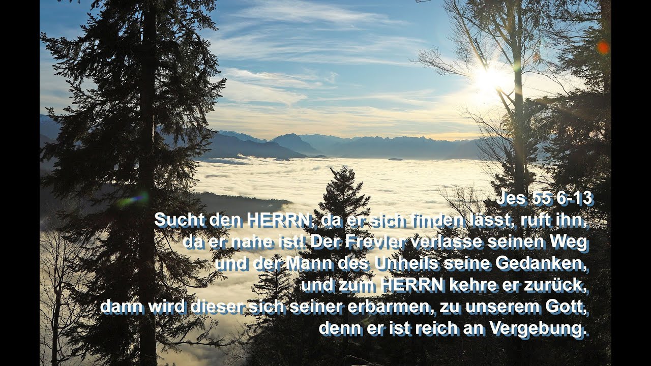 Jesaja 55, 6-13 - YouTube