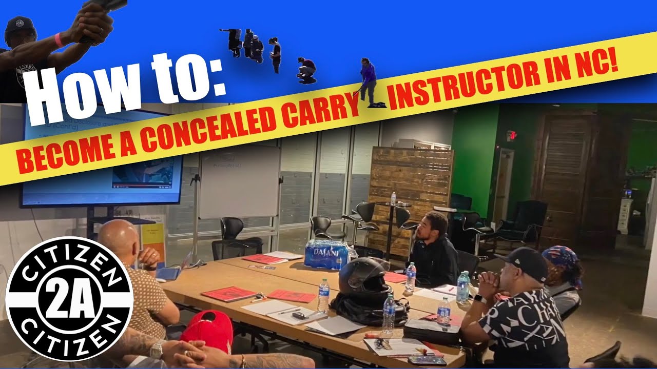 How to Become a Certified Concealed Carry Instructor in North Carolina ...