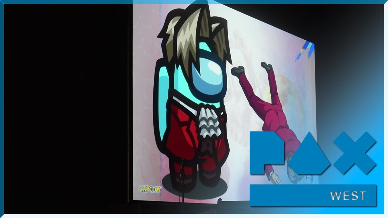 Miles Edgeworth is AMONG US - Live Reactions at PAX West 2024 - YouTube