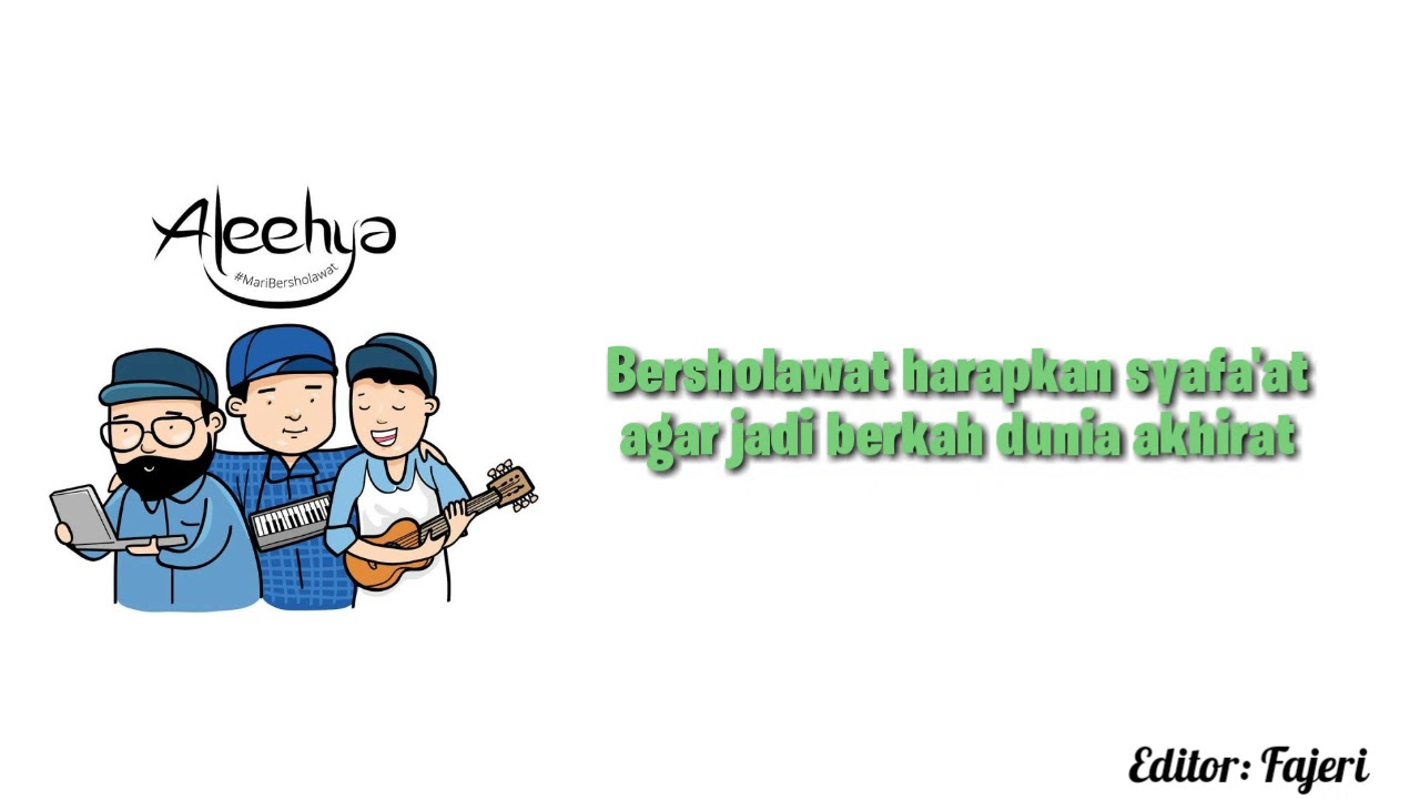 Aleehya - Sholawat ost Doraemon - YouTube