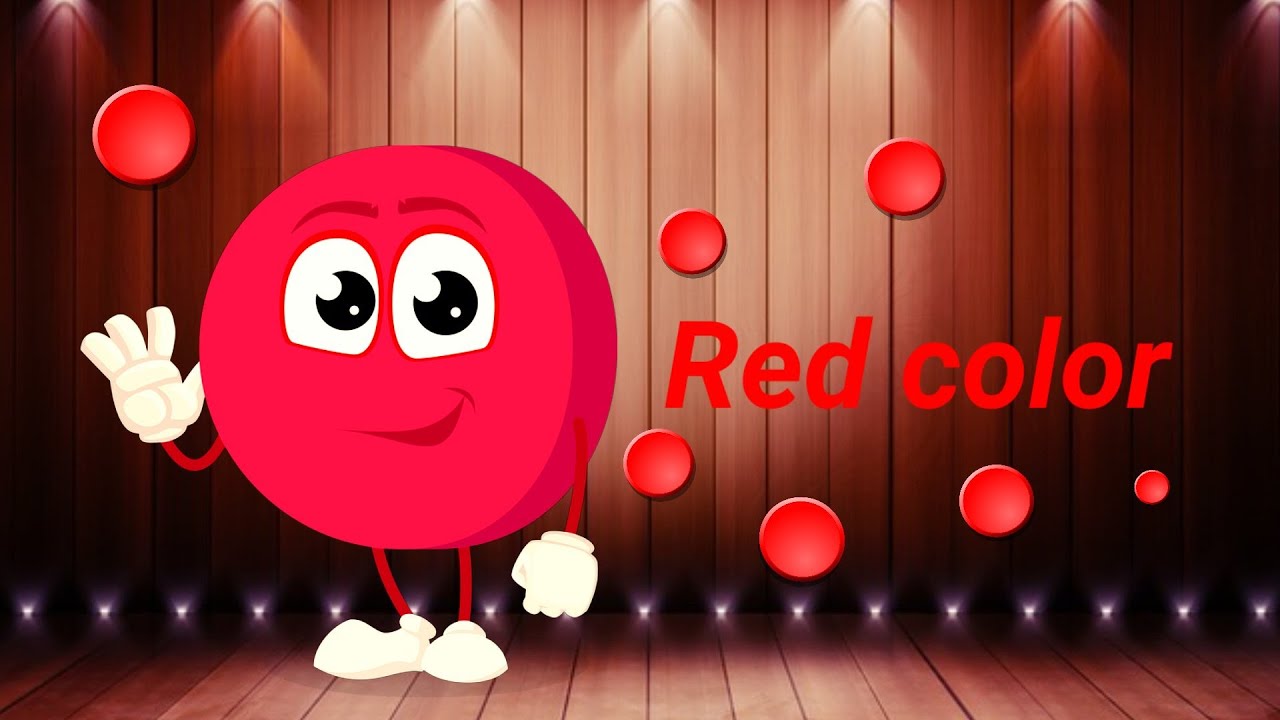 Identify the red color| red color for kids| identify red things - YouTube