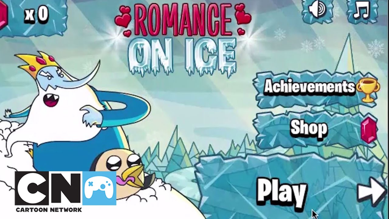 Adventure Time Romance on Ice Playthrough | Games | Cartoon Network ...