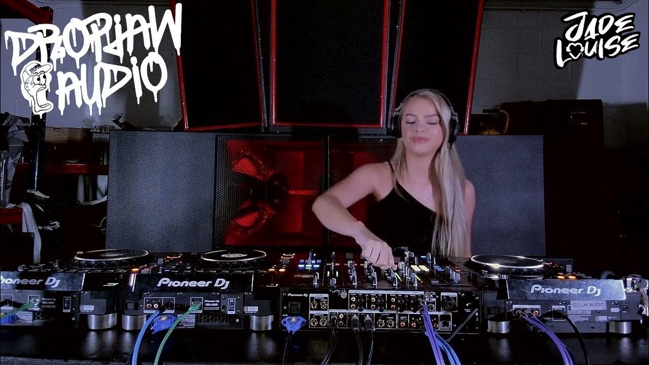 Jade Louise - Drum and Bass Mix - Live at the Dropjaw HQ - YouTube