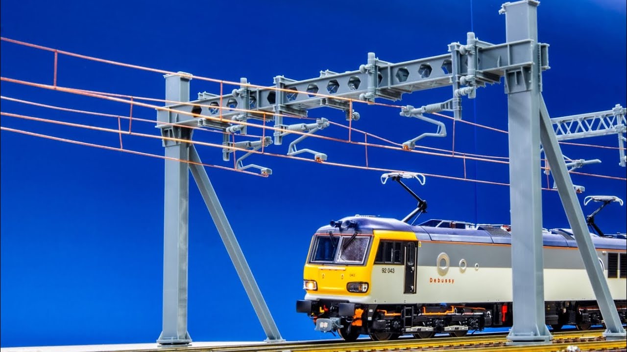 New Magnetic OO Gauge Overhead Line Equipment Available Now! - YouTube