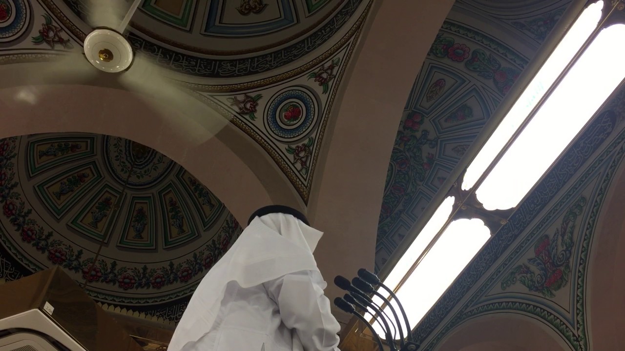 Adhan AlMaghrib from AlMasjed AlNabawi by Sheikh Esam Bukhari - YouTube