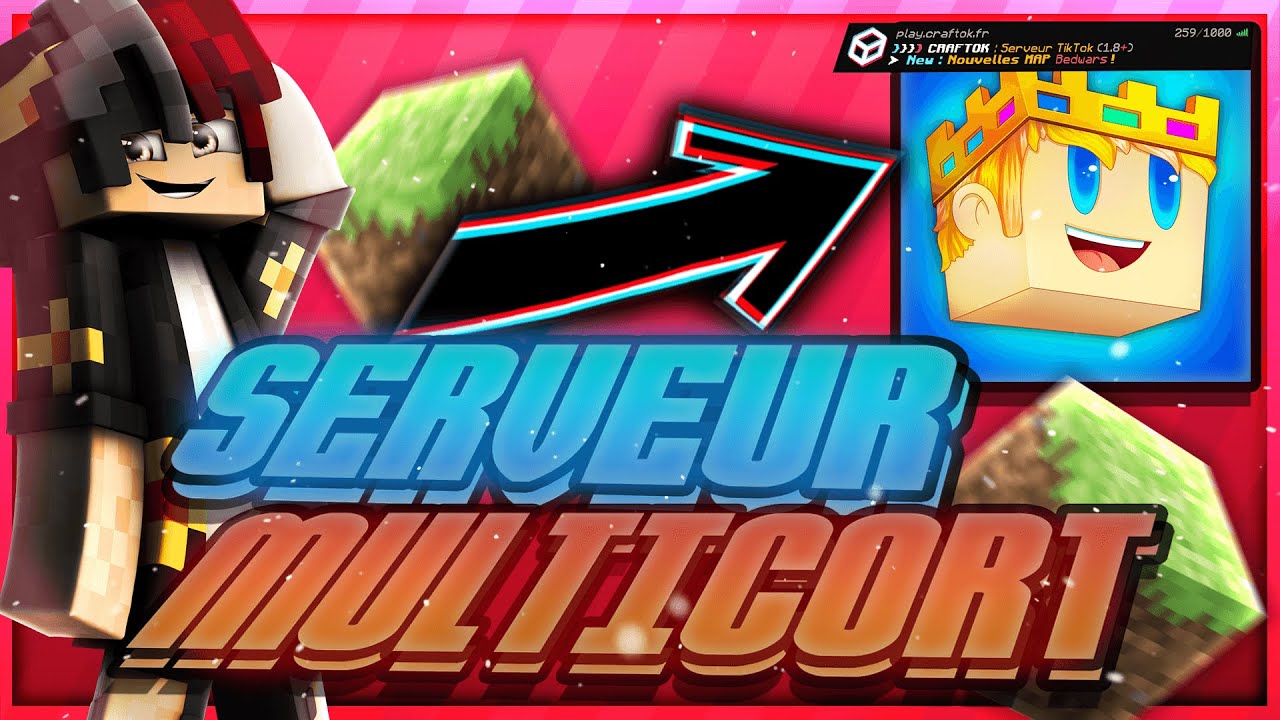 ON TESTE LE SERVEUR DE MULTICORT (en vrai il est bien) - YouTube