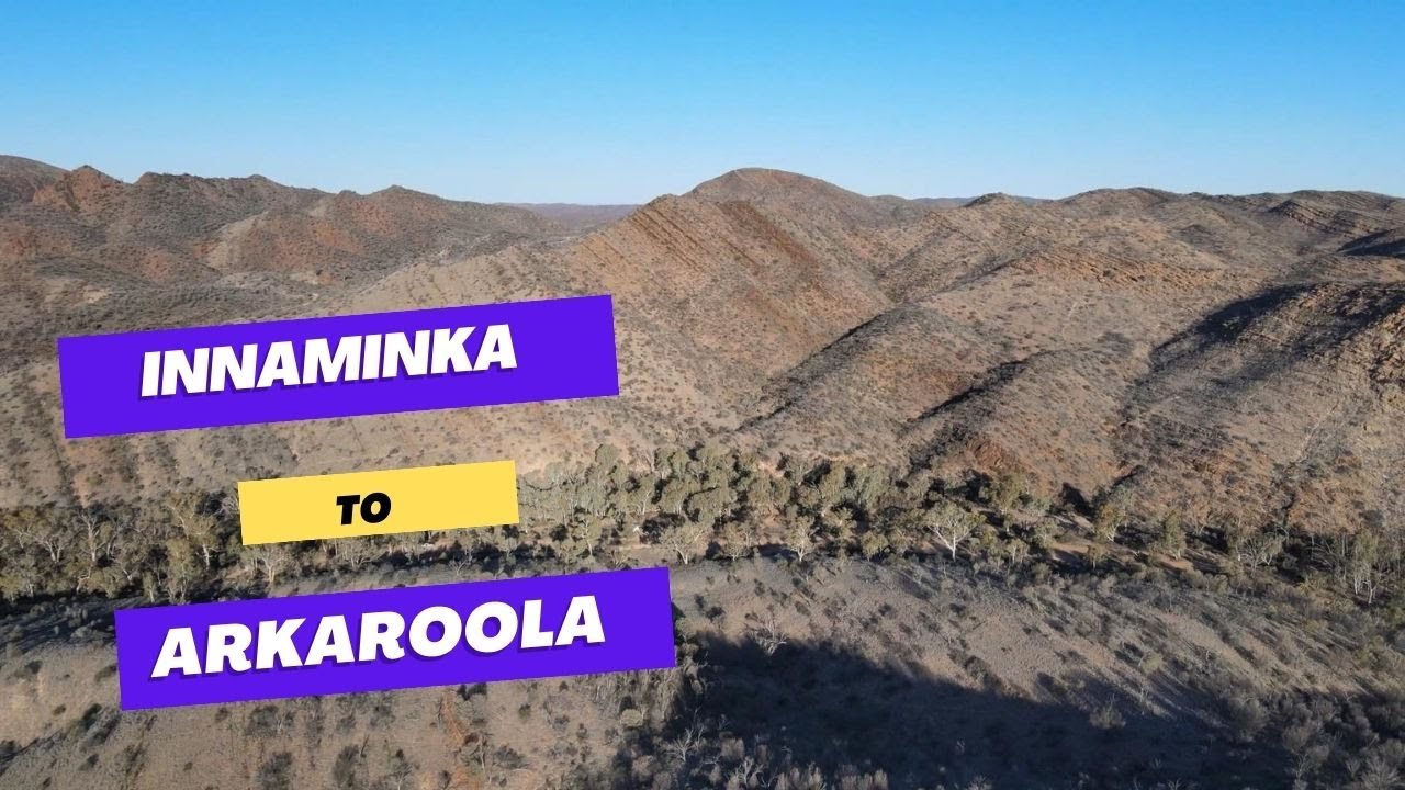 Innaminka to Arkaroola via the Old Strzelecki Track - YouTube