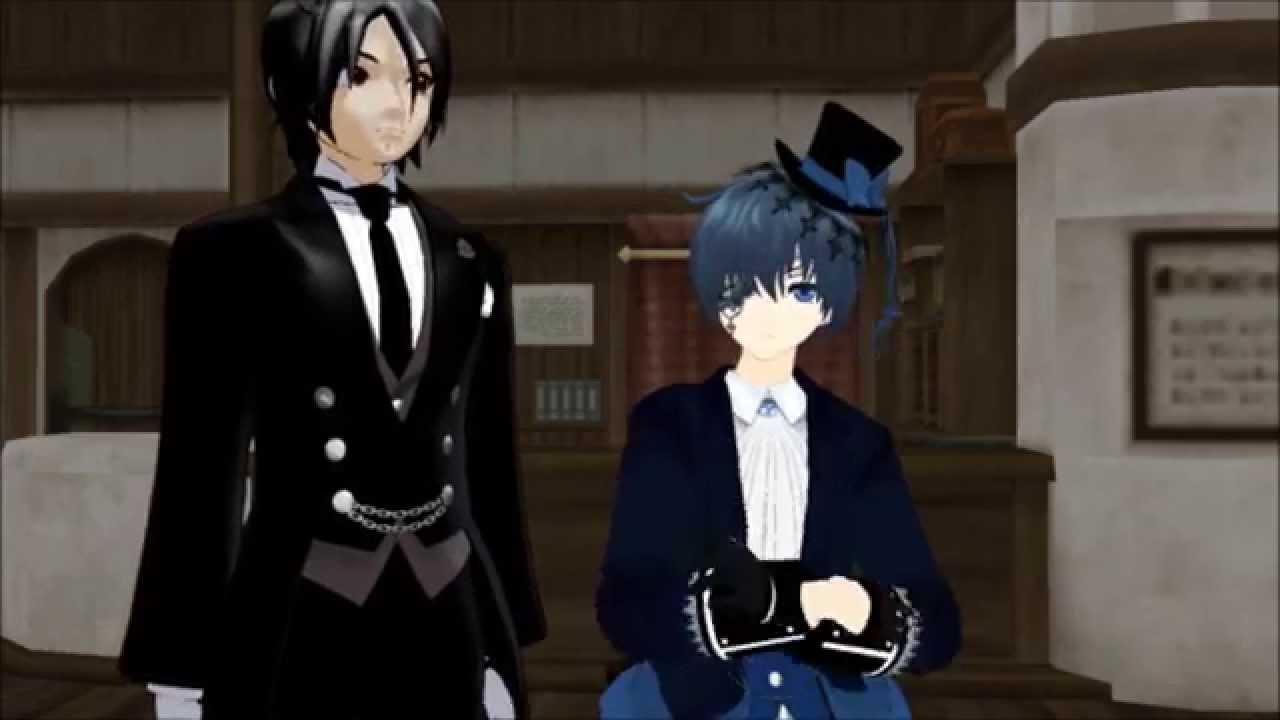 MMD Black Butler - Magic just got real - YouTube