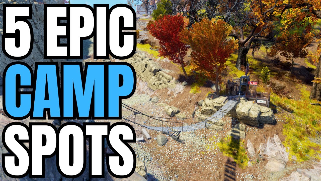 5 UNIQUE Camp Spots! | Fallout 76 Best Camp Locations - YouTube
