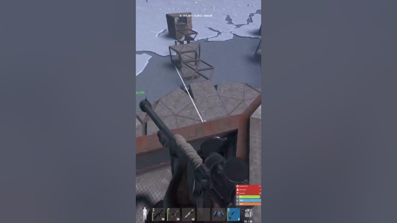 Rust gameplay 2024 #rustsolo #rustconsoleedition #rustconsole - YouTube