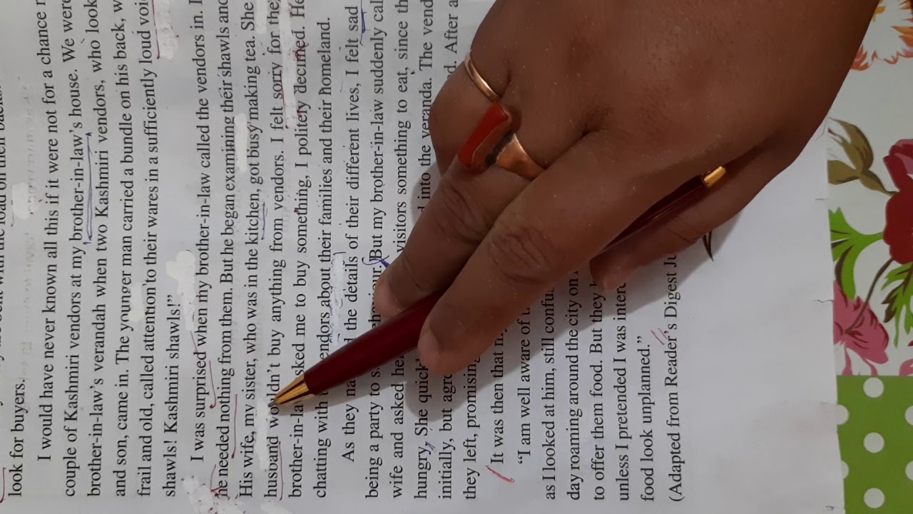 Kindness class 7 English by L.Neva Rani Devi - YouTube