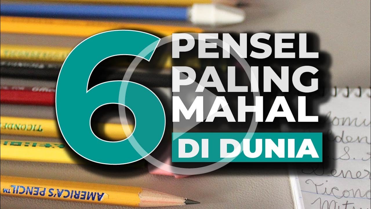 6 PENSEL PALING MAHAL DI DUNIA - YouTube