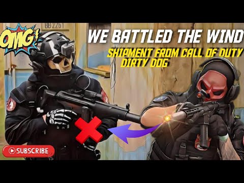 WIND IS CRAZY! COD: Shipment in Real Life Airsoft - Dirty Dog) Container breach! - DEX 556 ...