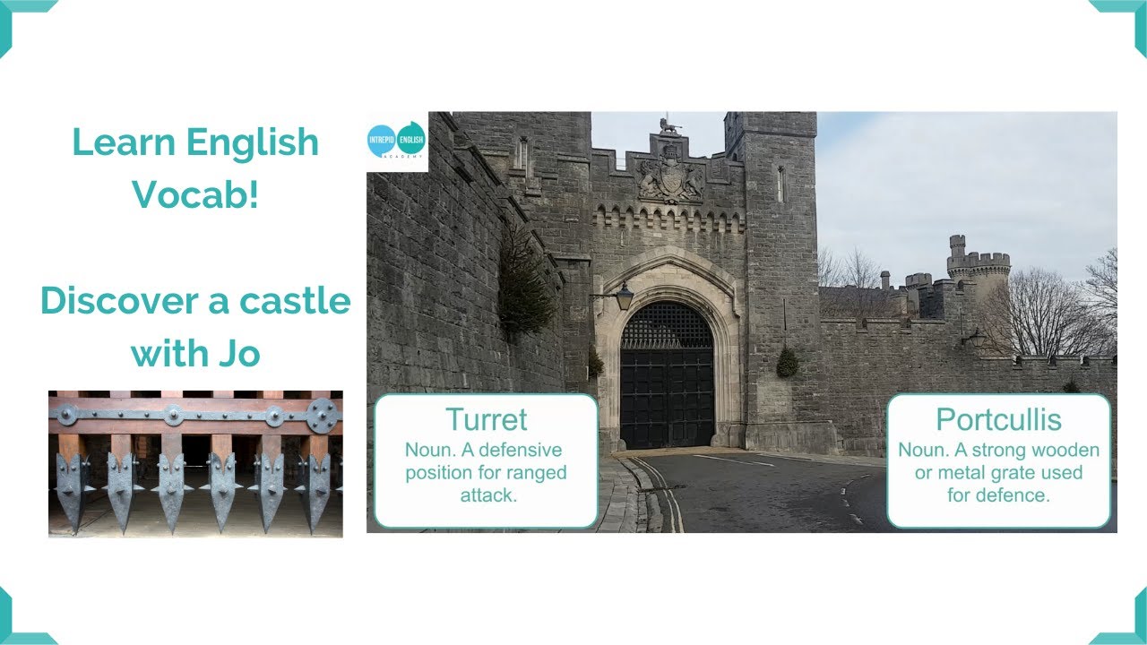 Learn English Vocab! - Discover an English castle with Jo - YouTube
