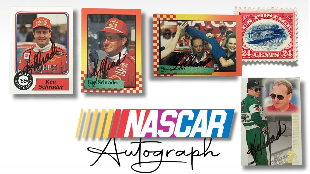 Part 5: NASCAR TTM Thursday Ken Schrader Autograph Returns 4/9/21 - YouTube