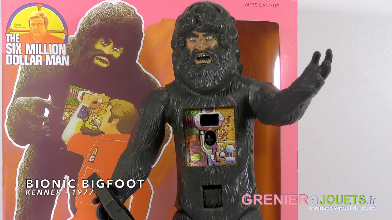 Bionic Bigfoot - Kenner - 1977 - YouTube