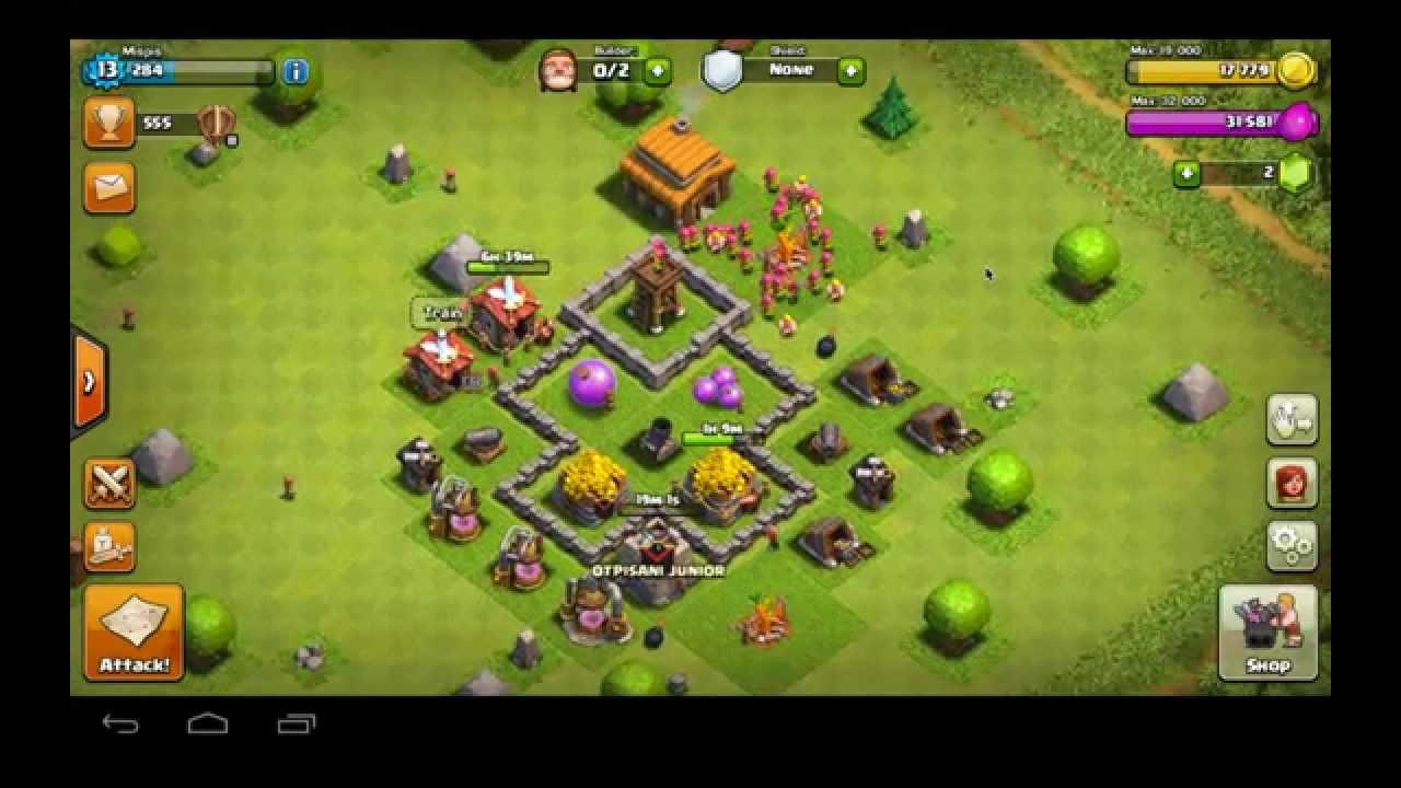 Clash of clans Th3 Farming base - YouTube