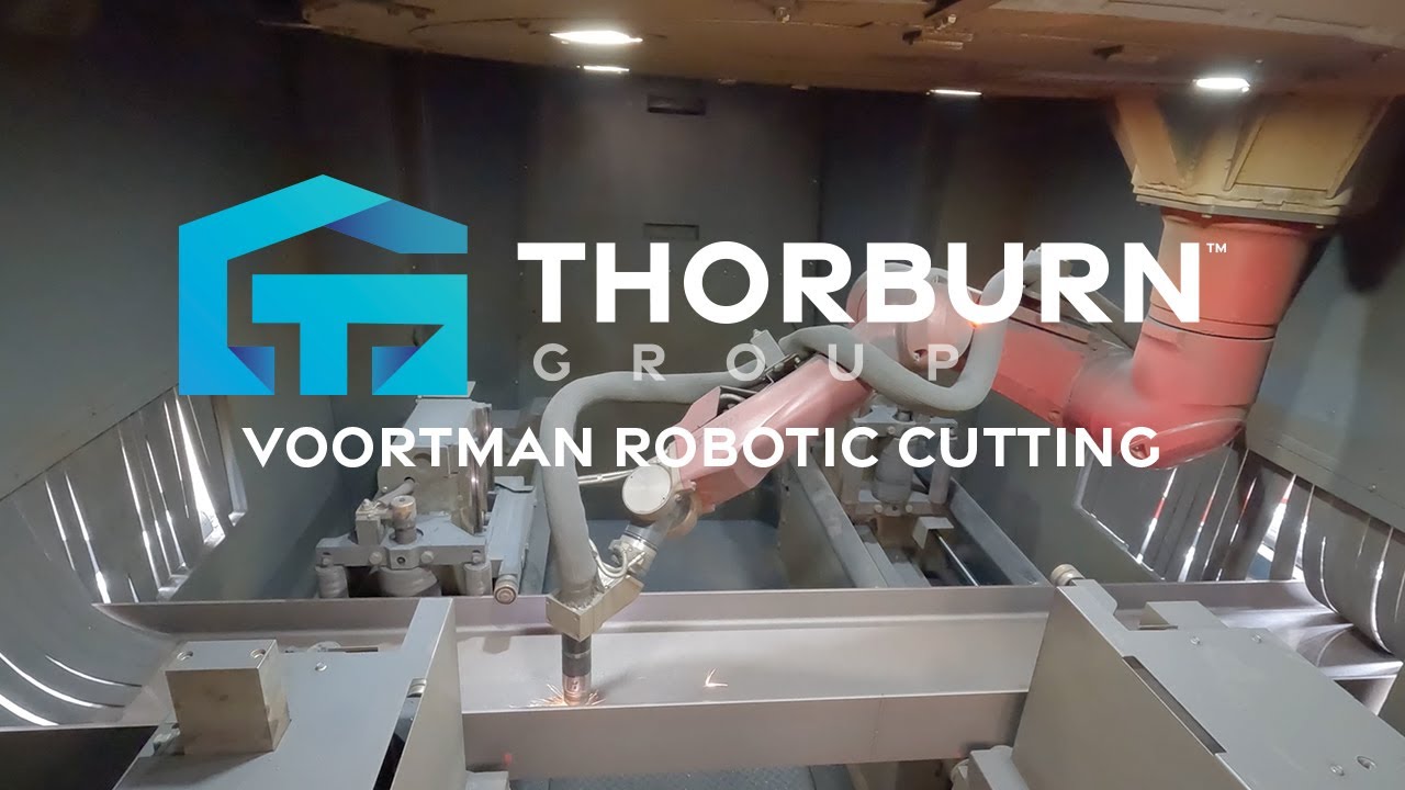 Voortman Robotic Cutting Machinery in Action | Thorburn Group - YouTube