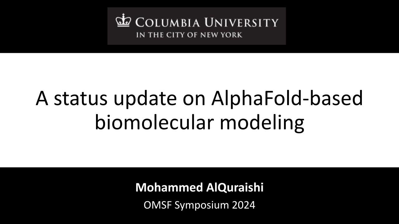 OpenFold Keynote 2024 - YouTube