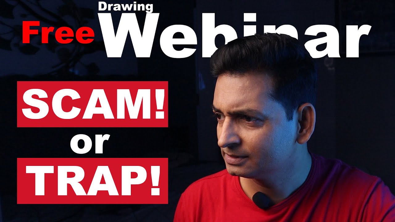 FREE Drawing Webinar SCAM or TRAP?? - YouTube