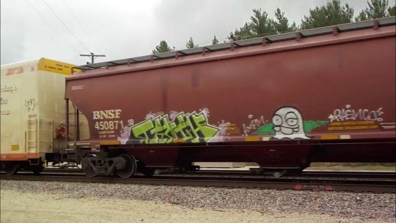 BNSF 5687 w/H-NTWGAL 6/22/24 - YouTube
