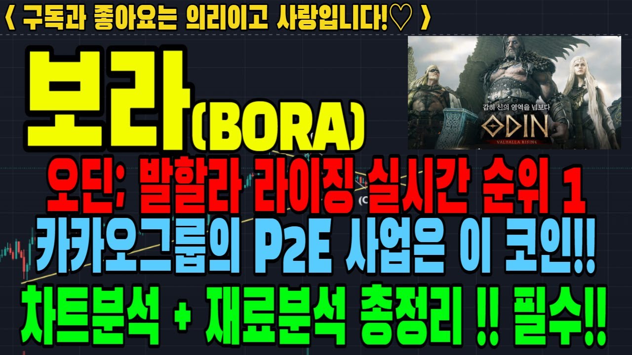 보라코인 보라 보라코인전망 오딘 발할라 라이징 P2E P2P 카카오그룹의 큰 그림 코인전망 비트코인 이더리움 도지코인 - YouTube