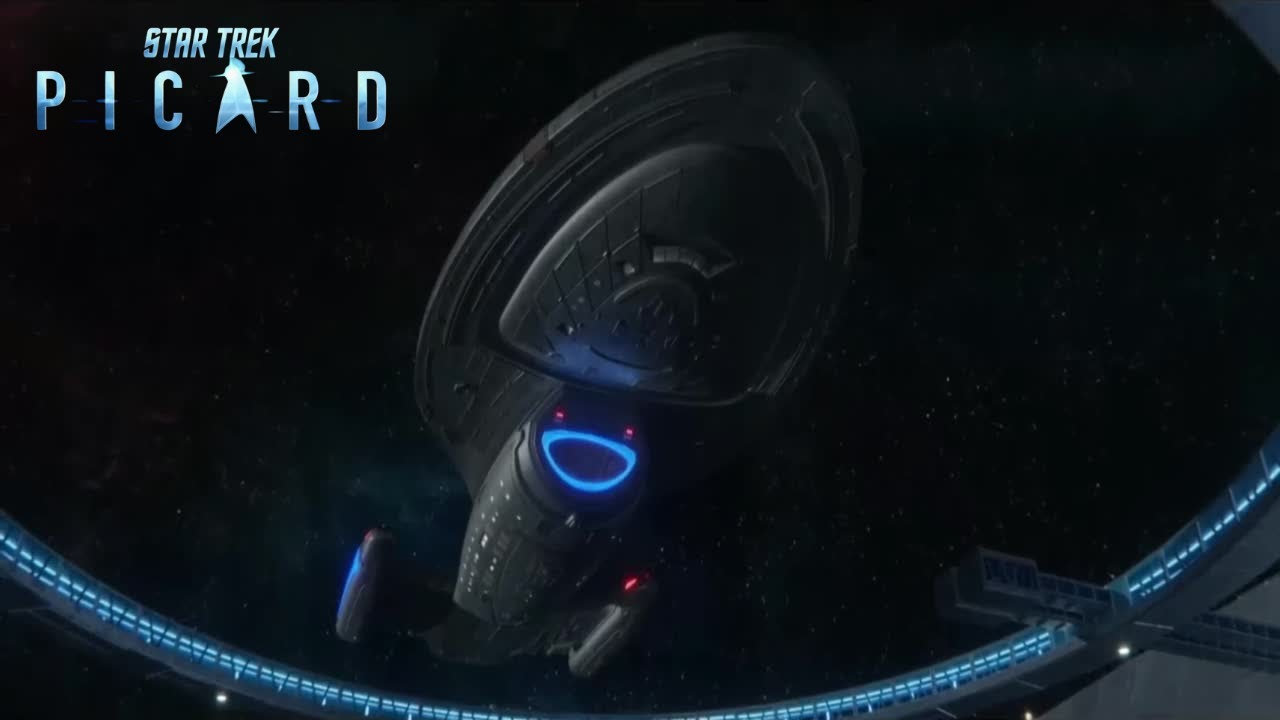 USS Voyager (Fleet Museum) - Star Trek: Picard 3x06 "The Bounty" - YouTube